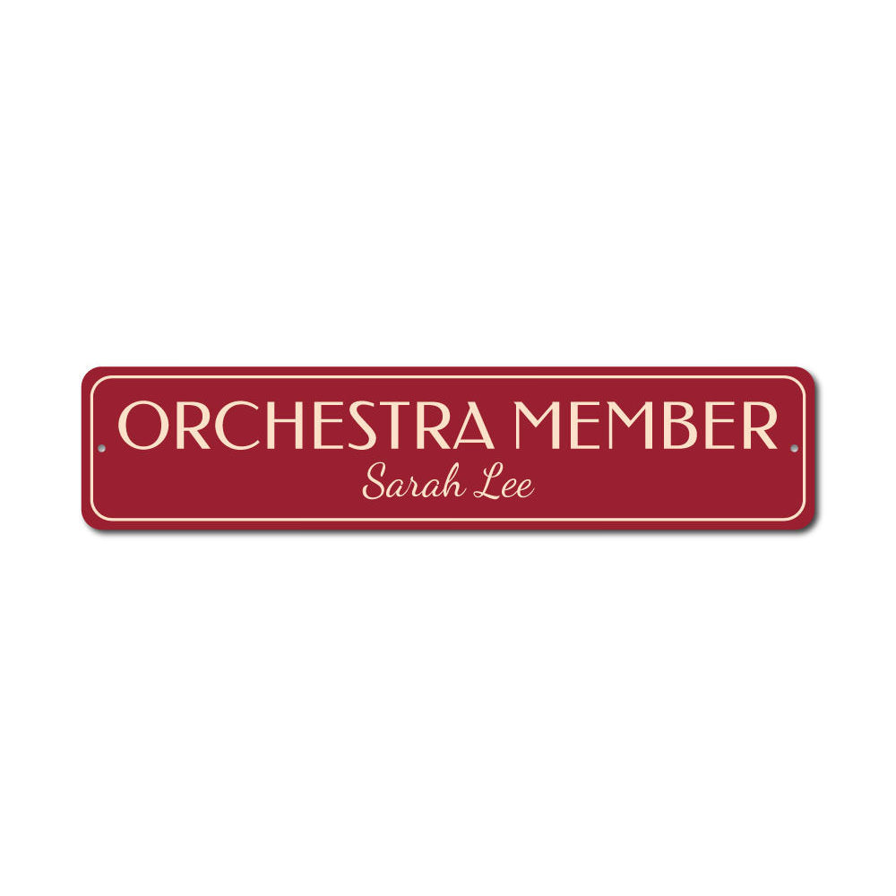 Orchestra Sign – Lizton Sign Shop