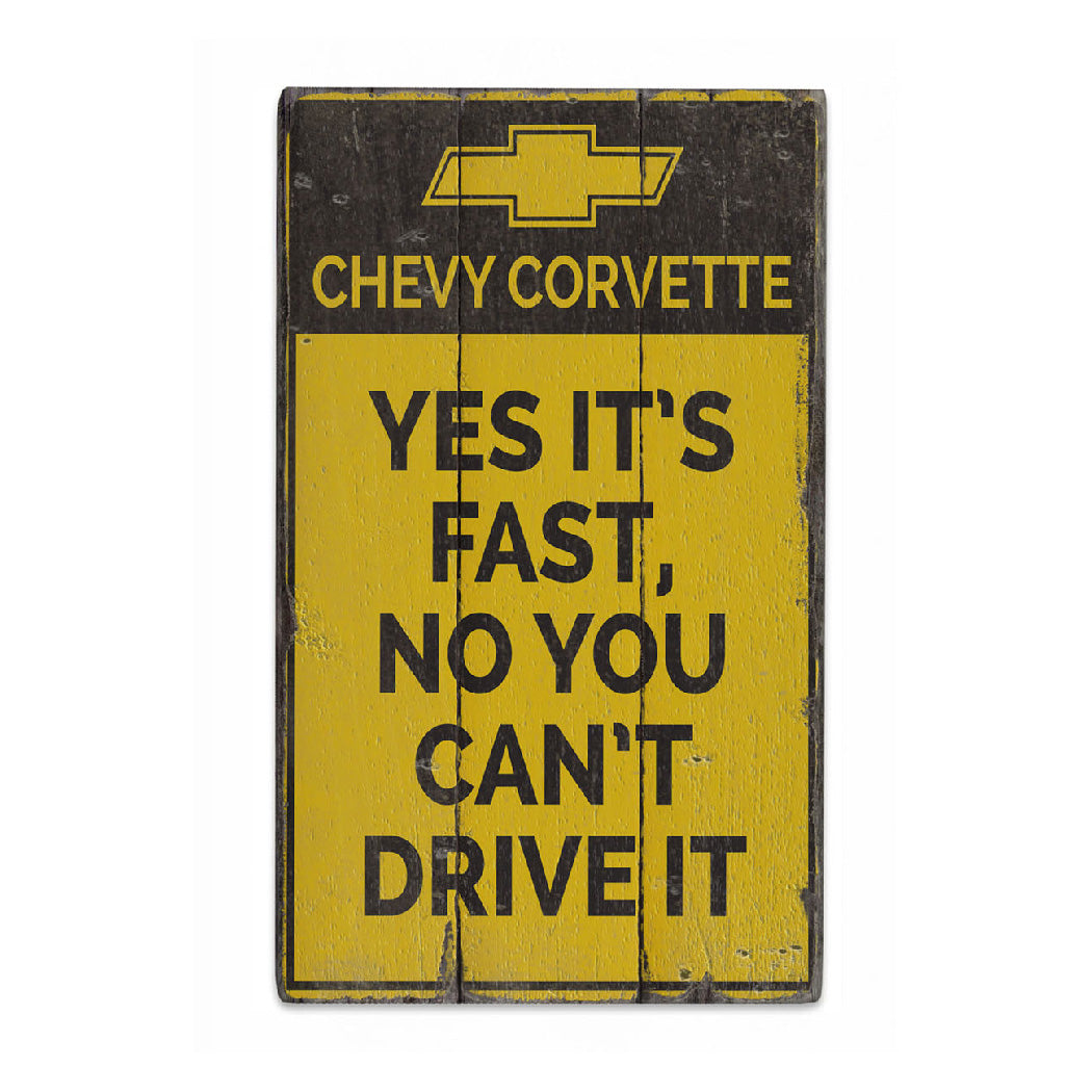 Camaro Rustic Wood Sign – Lizton Sign Shop