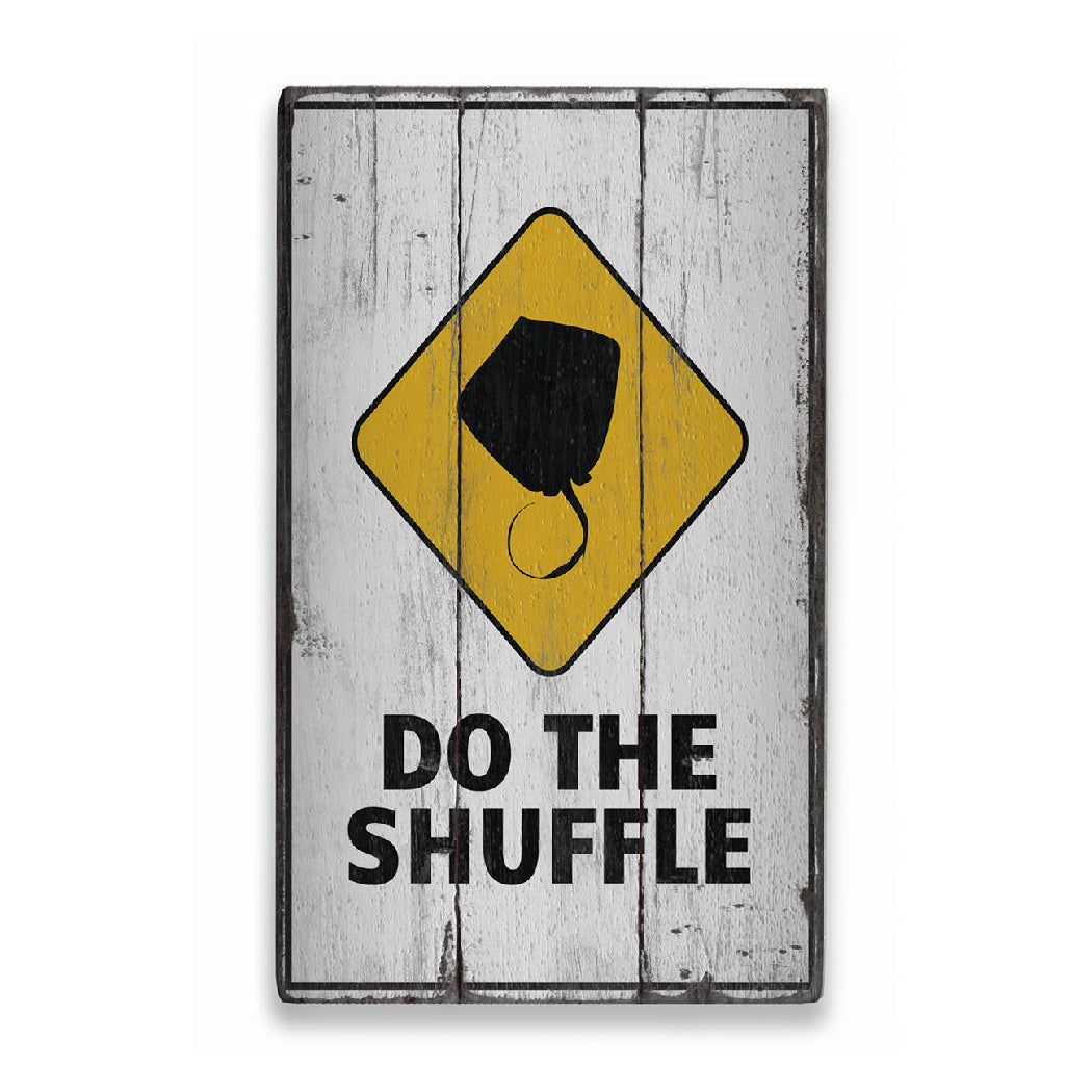 Stingray Shuffle Rustic Wood Sign – Lizton Sign Shop