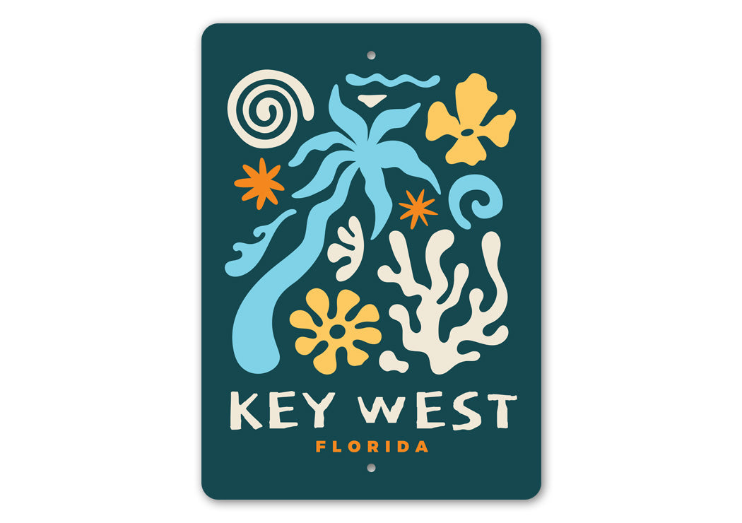 Key West Florida Beach Sign – Lizton Sign Shop