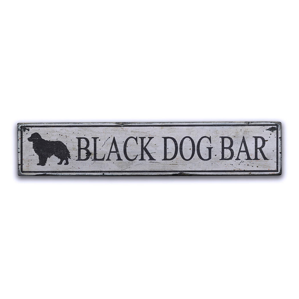 Dog Bar Rustic Wood Sign – Lizton Sign Shop