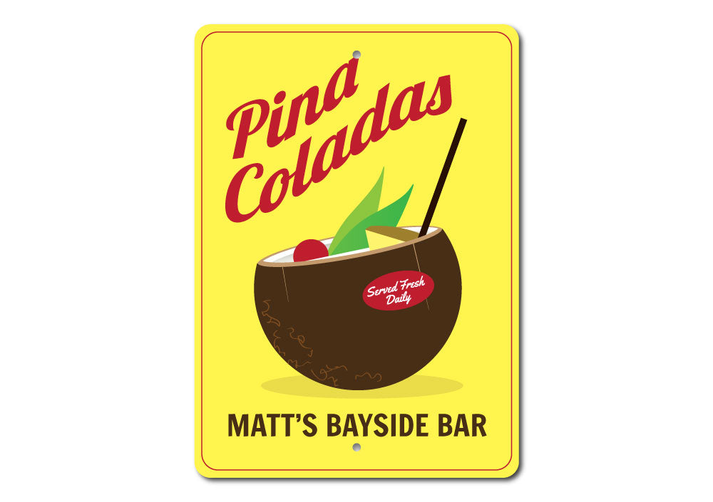 Pina Colada Sign – Lizton Sign Shop