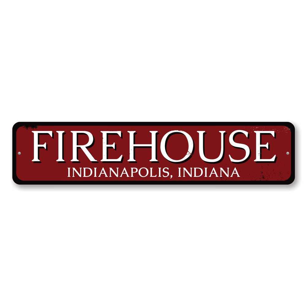 Firehouse Sign – Lizton Sign Shop