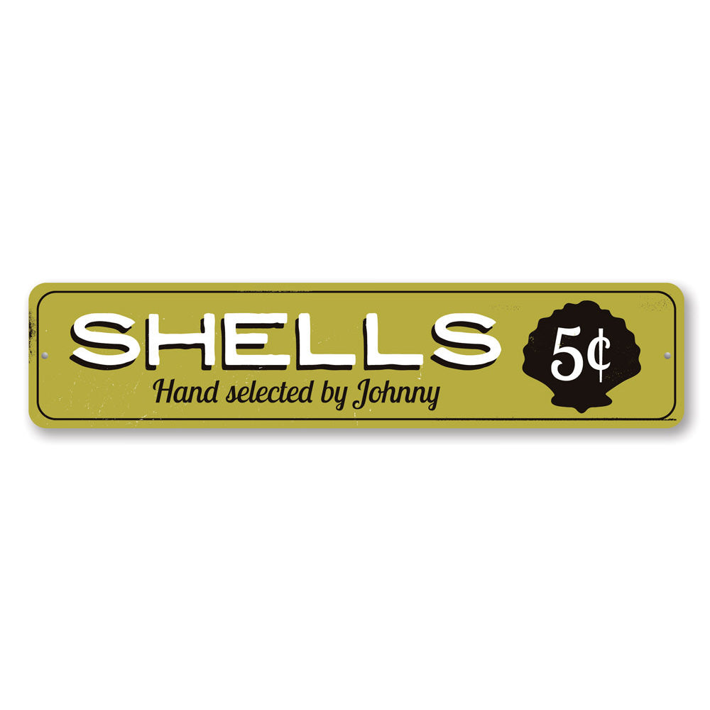 Shells 5 Cents Sign – Lizton Sign Shop