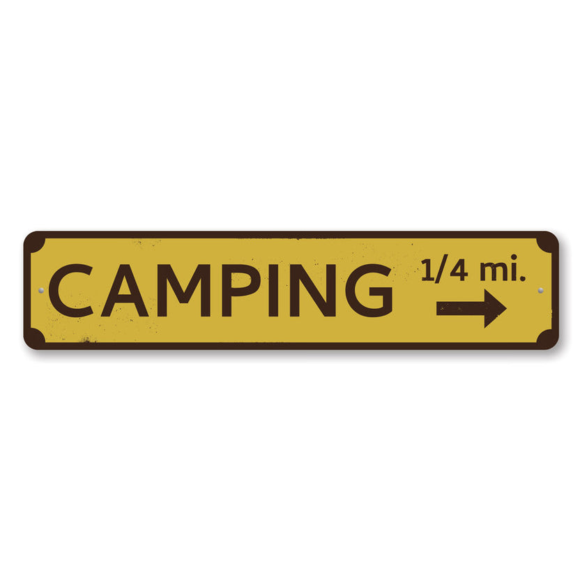 Camping Signs | The Lizton Sign Shop