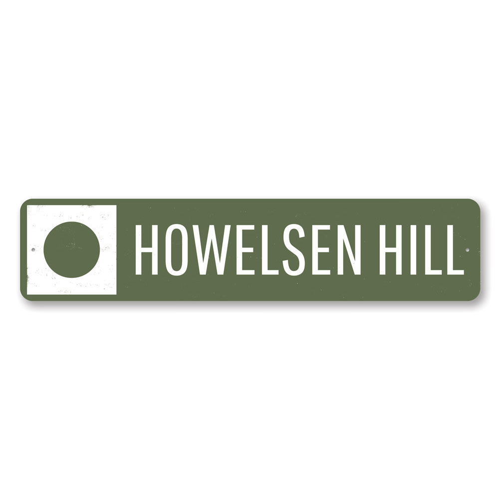 Circle Ski Hill Sign – Lizton Sign Shop