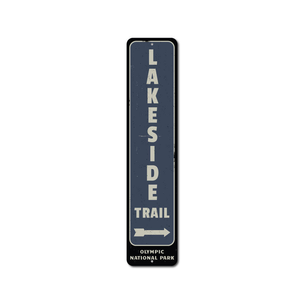 Lakeside Trail Arrow Sign – Lizton Sign Shop