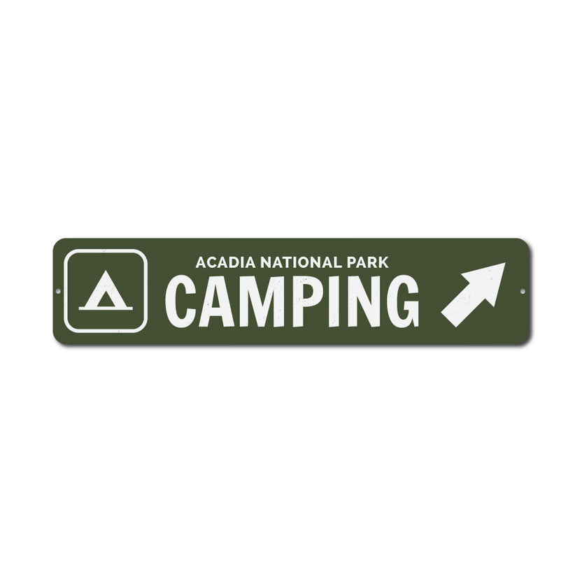 Camping Signs | The Lizton Sign Shop