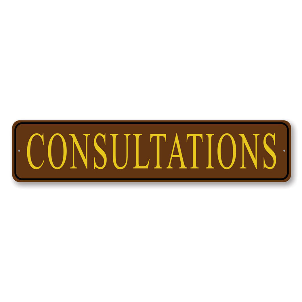 Consultations Sign – Lizton Sign Shop