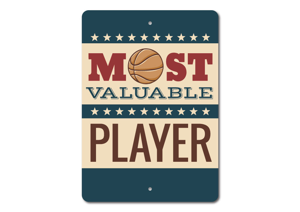 Basketball MVP Sign – Lizton Sign Shop
