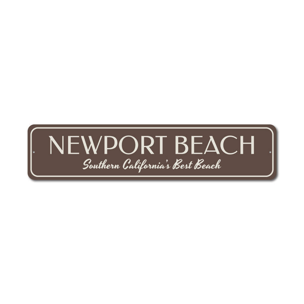 Newport Beach Sign – Lizton Sign Shop