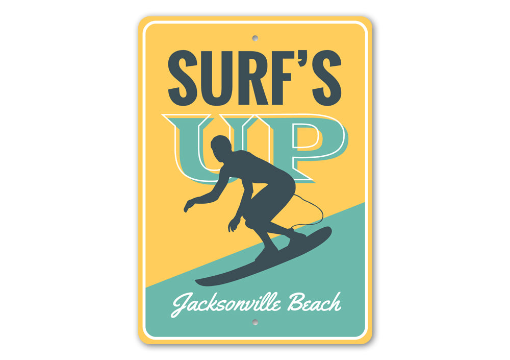 Surf's Up Sign – Lizton Sign Shop