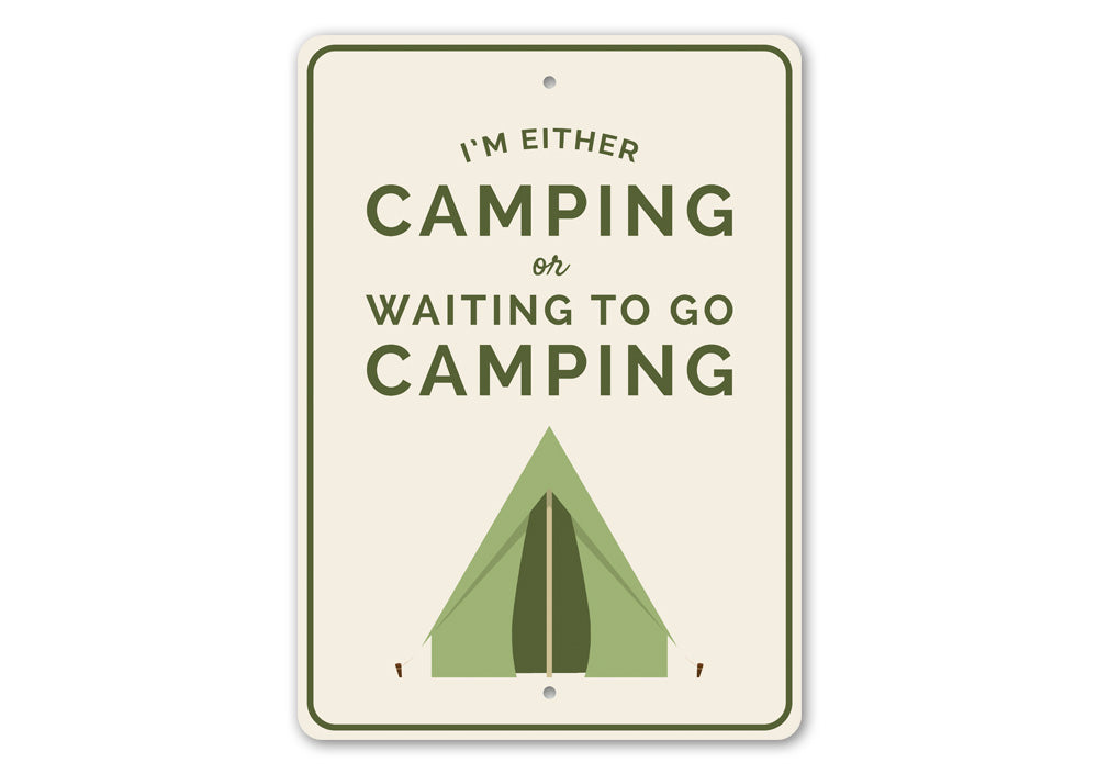 Avid Camper Gift Sign – Lizton Sign Shop