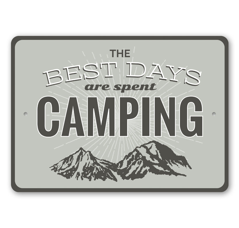 Camping Signs | The Lizton Sign Shop