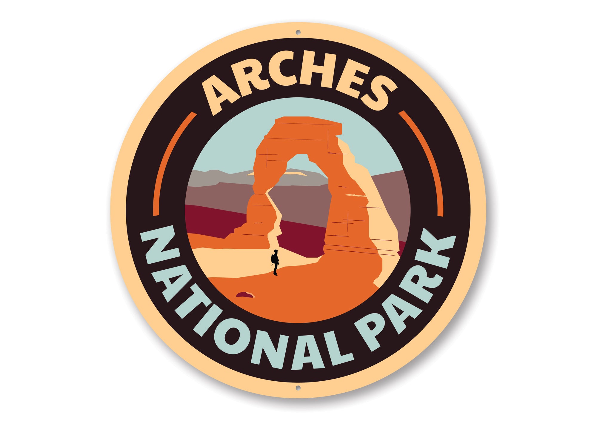 Arches National Park Sign – Lizton Sign Shop