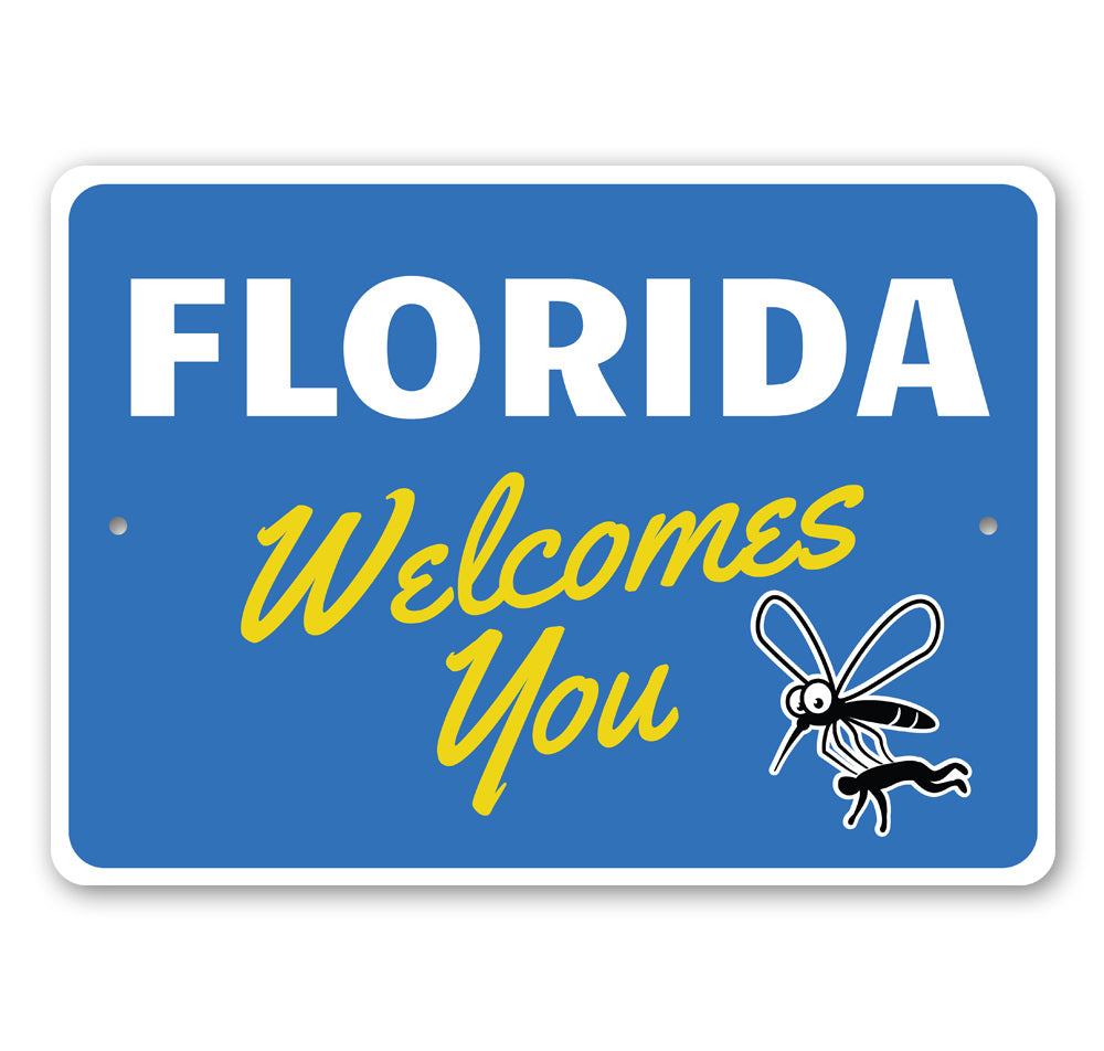 Florida Welcomes You Sign – Lizton Sign Shop