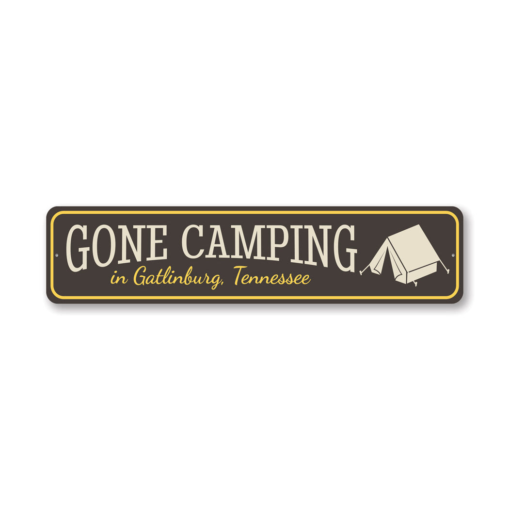 Gone Camping Sign – Lizton Sign Shop