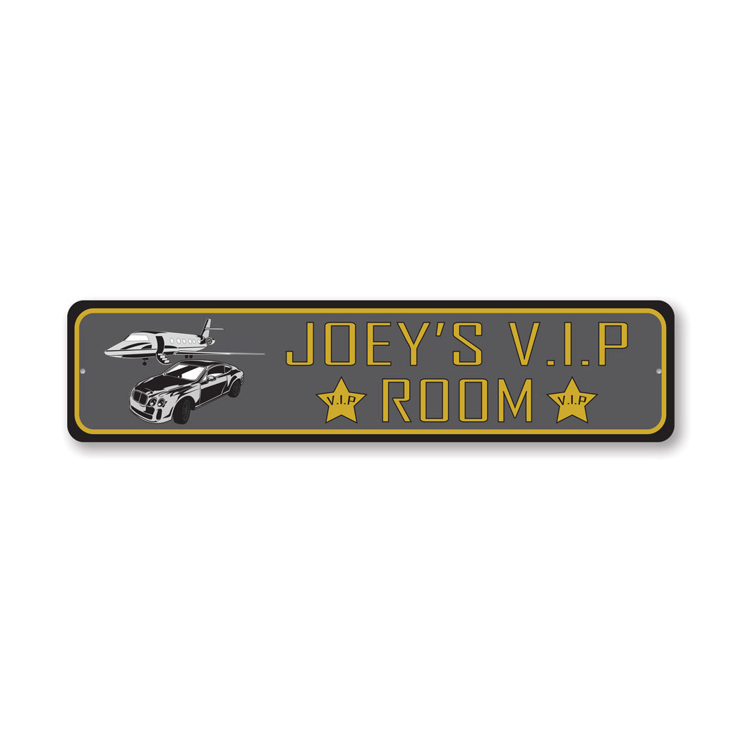 Kid Vip Room Sign – Lizton Sign Shop