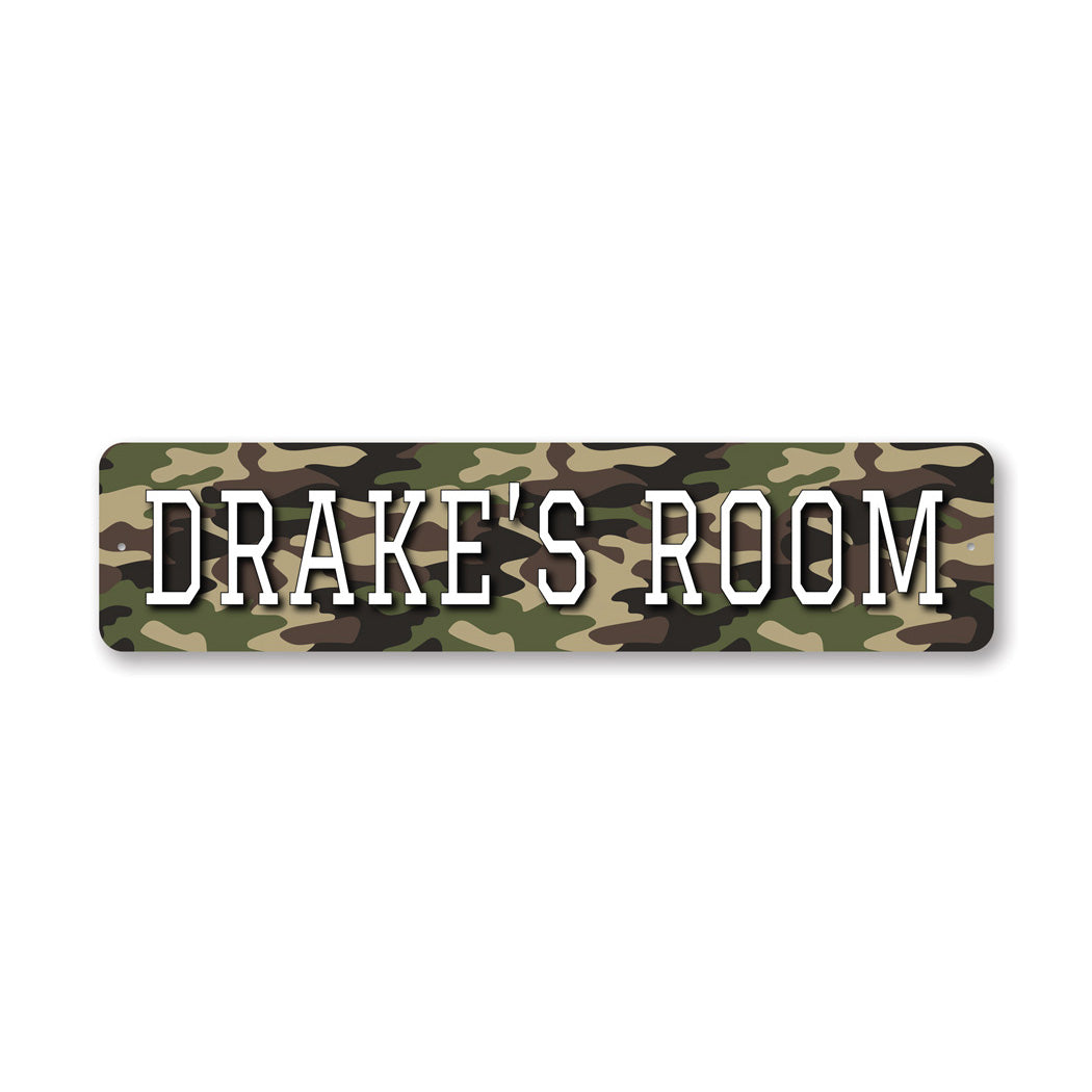 Kid Army Room Sign Sign – Lizton Sign Shop