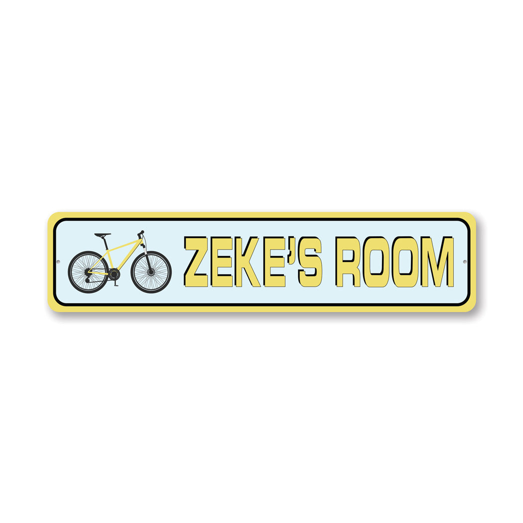 Kid Bike Room Sign Sign – Lizton Sign Shop