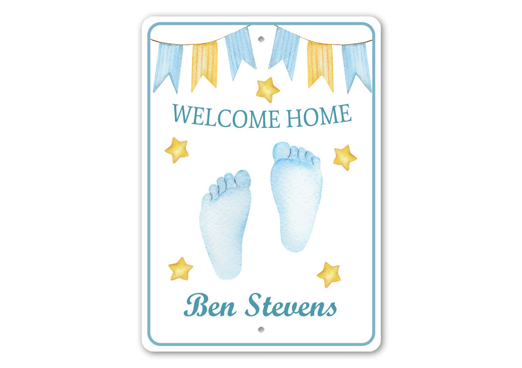 Welcome Home Baby Sign Sign – Lizton Sign Shop