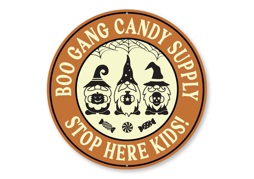 Boo Gang Candy Supply Sign – Lizton Sign Shop