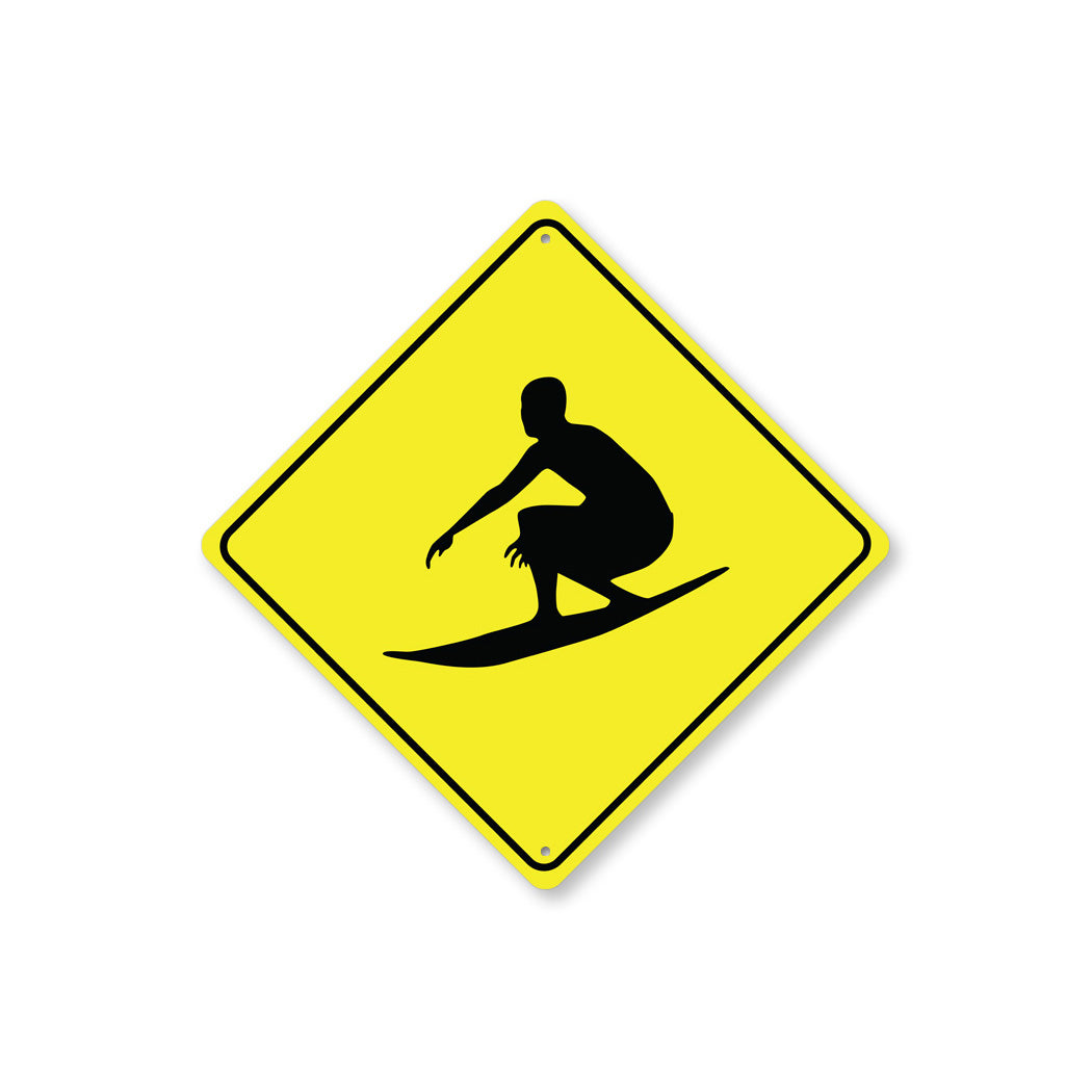 Surf Crossing Sign – Lizton Sign Shop