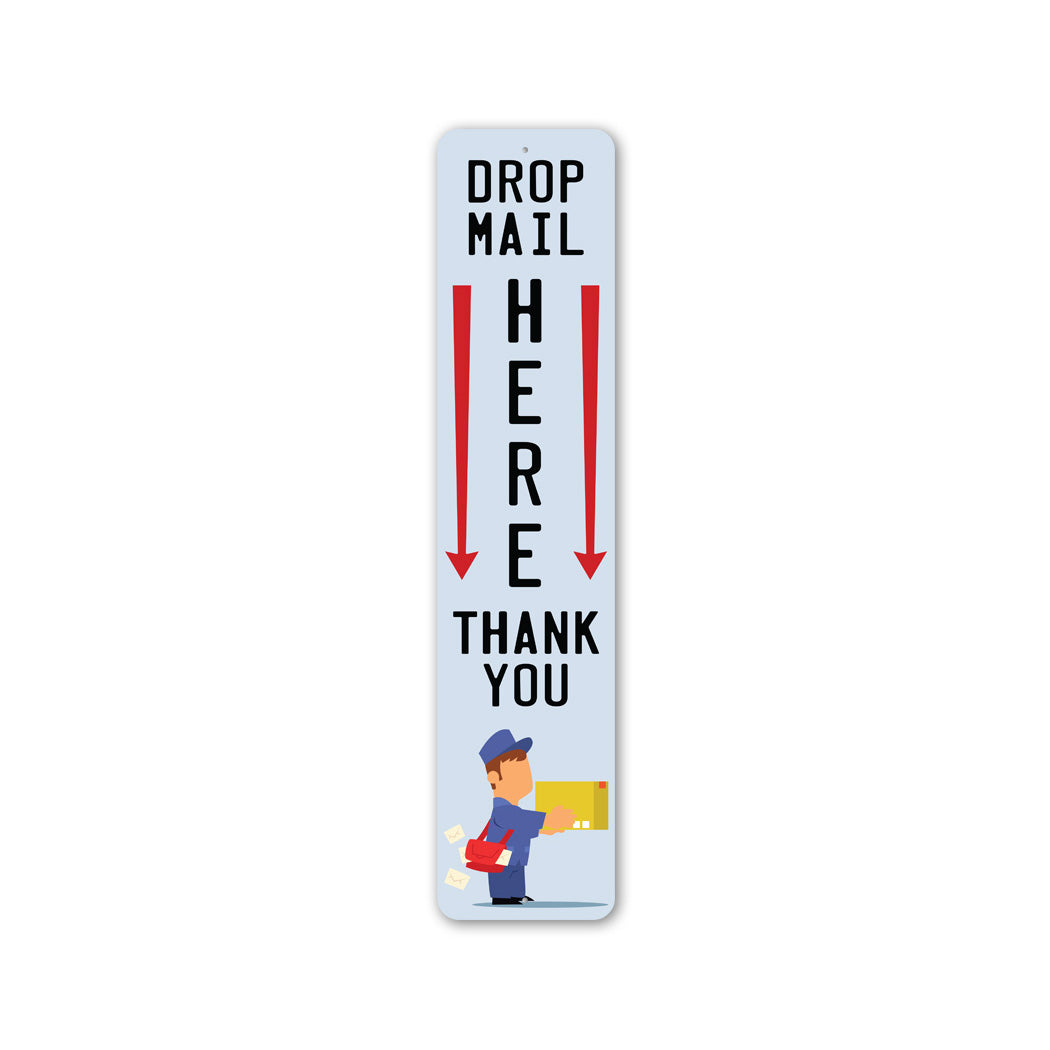 Drop Mail Here Sign – Lizton Sign Shop