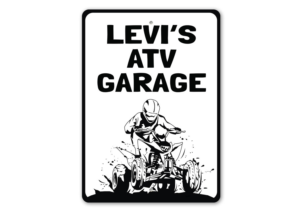 Kids ATV Garage Sign – Lizton Sign Shop