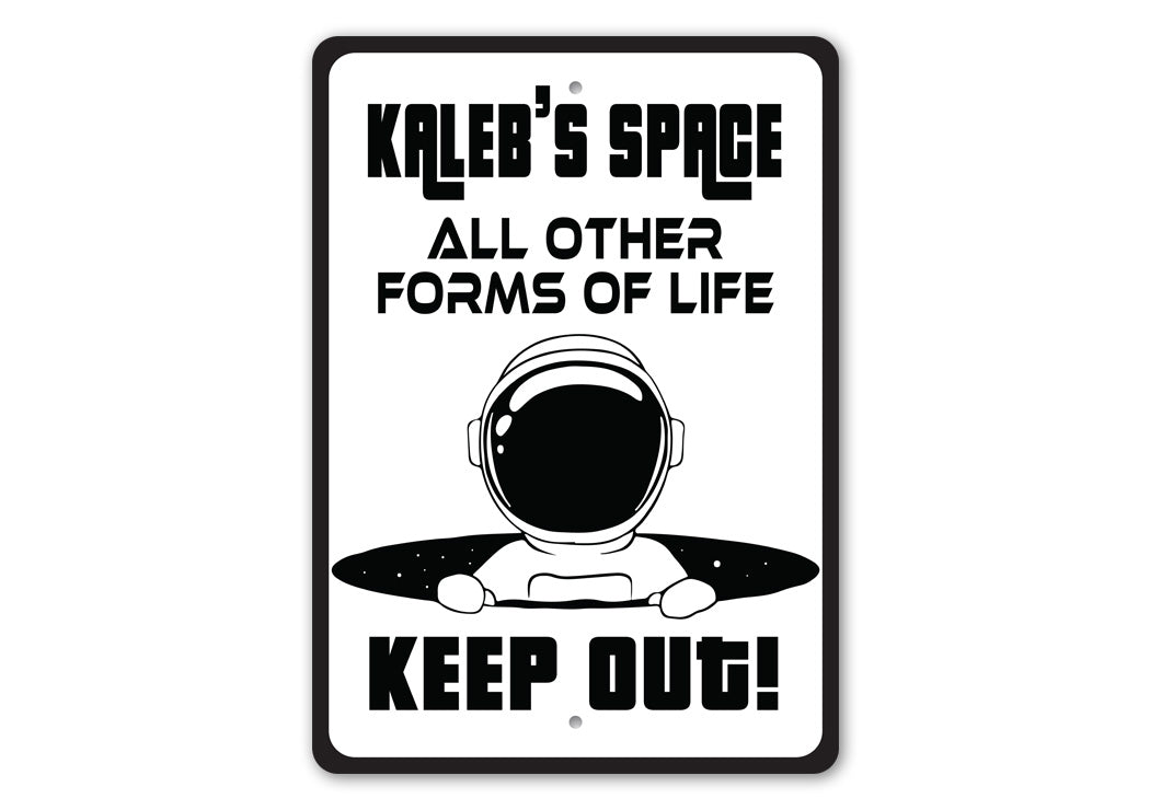 Custom Kids Space Room Sign – Lizton Sign Shop