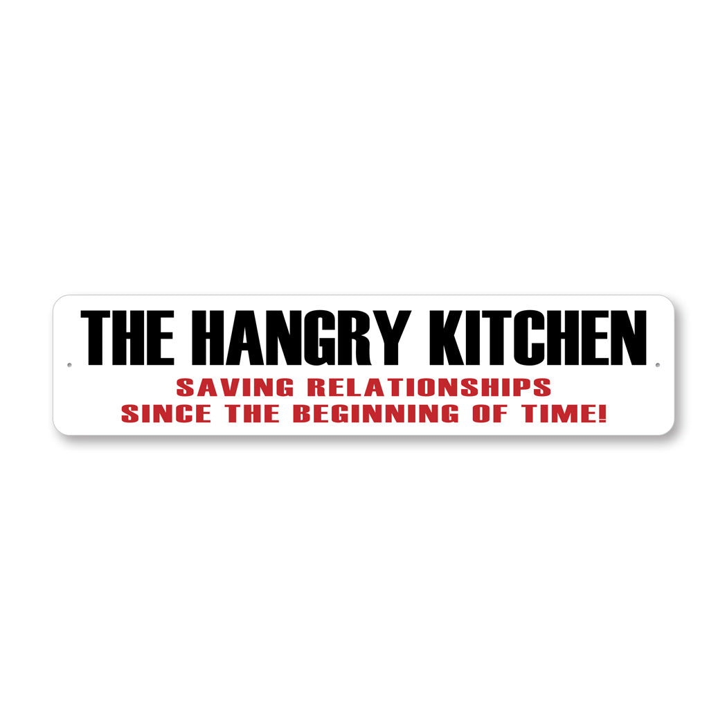 The Hangry Kitchen Sign – Lizton Sign Shop
