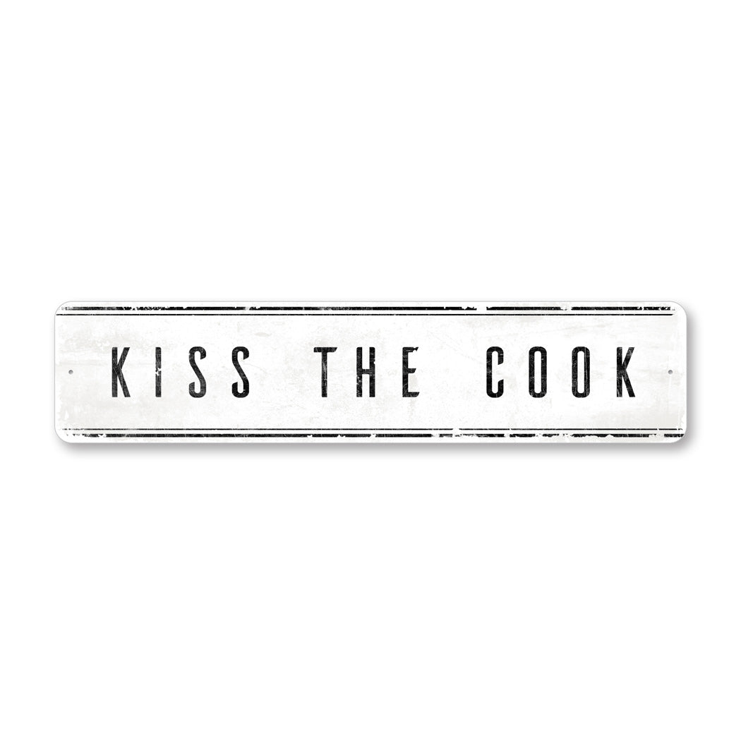 Kiss The Cook Sign – Lizton Sign Shop